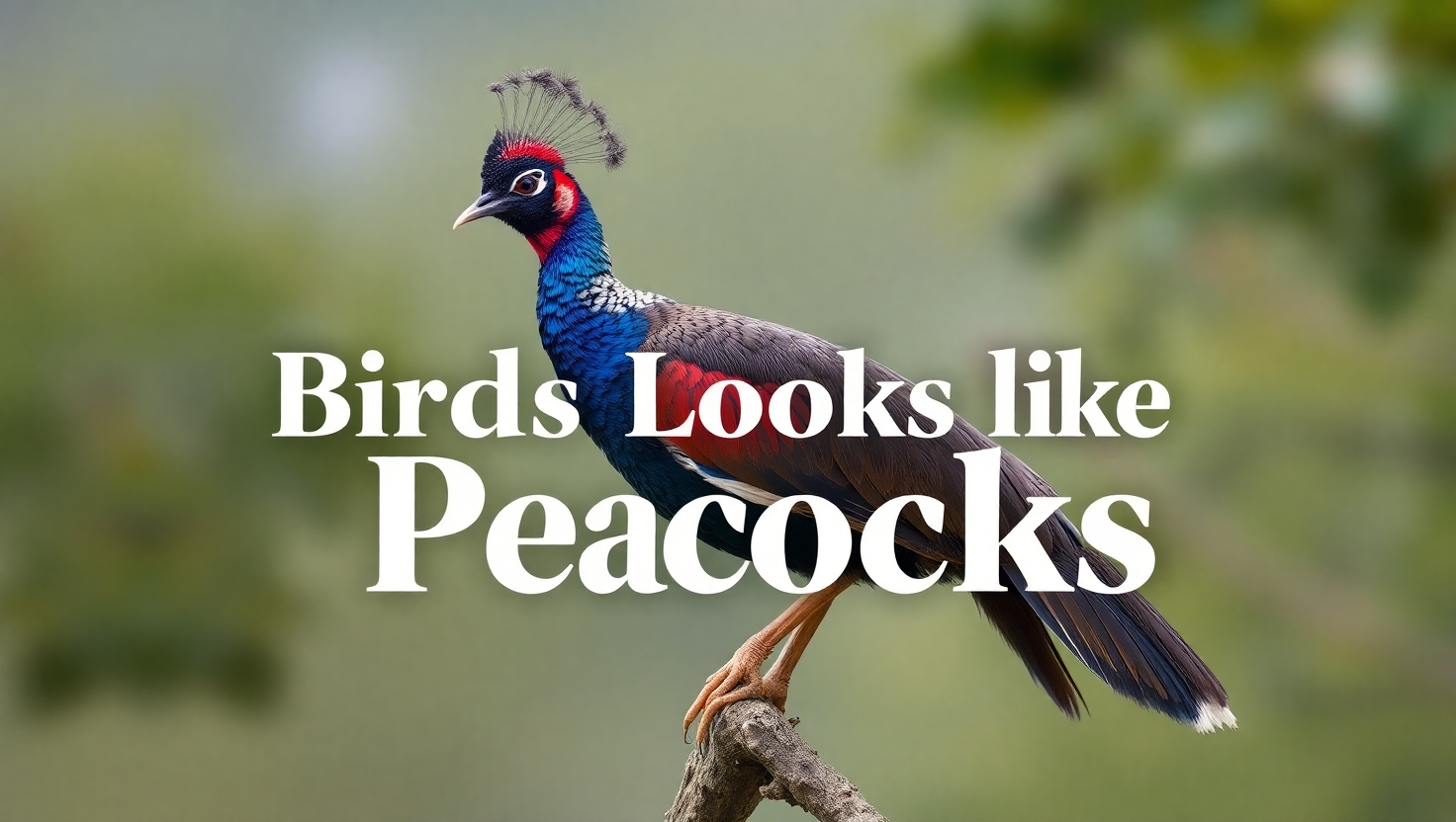 12 Stunning Birds Similar to Peacocks (With Photographs)!