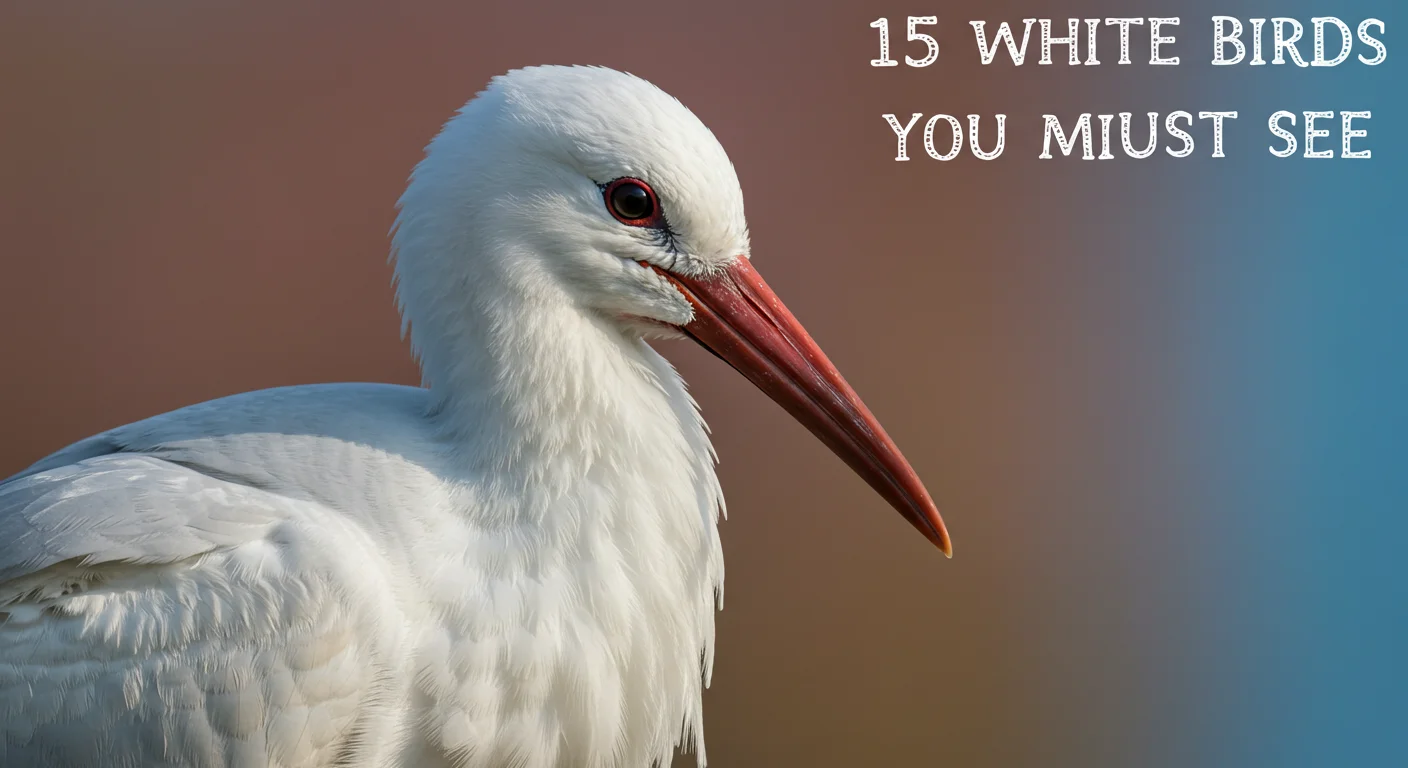 15 White Birds You Must See - Identification & Facts!