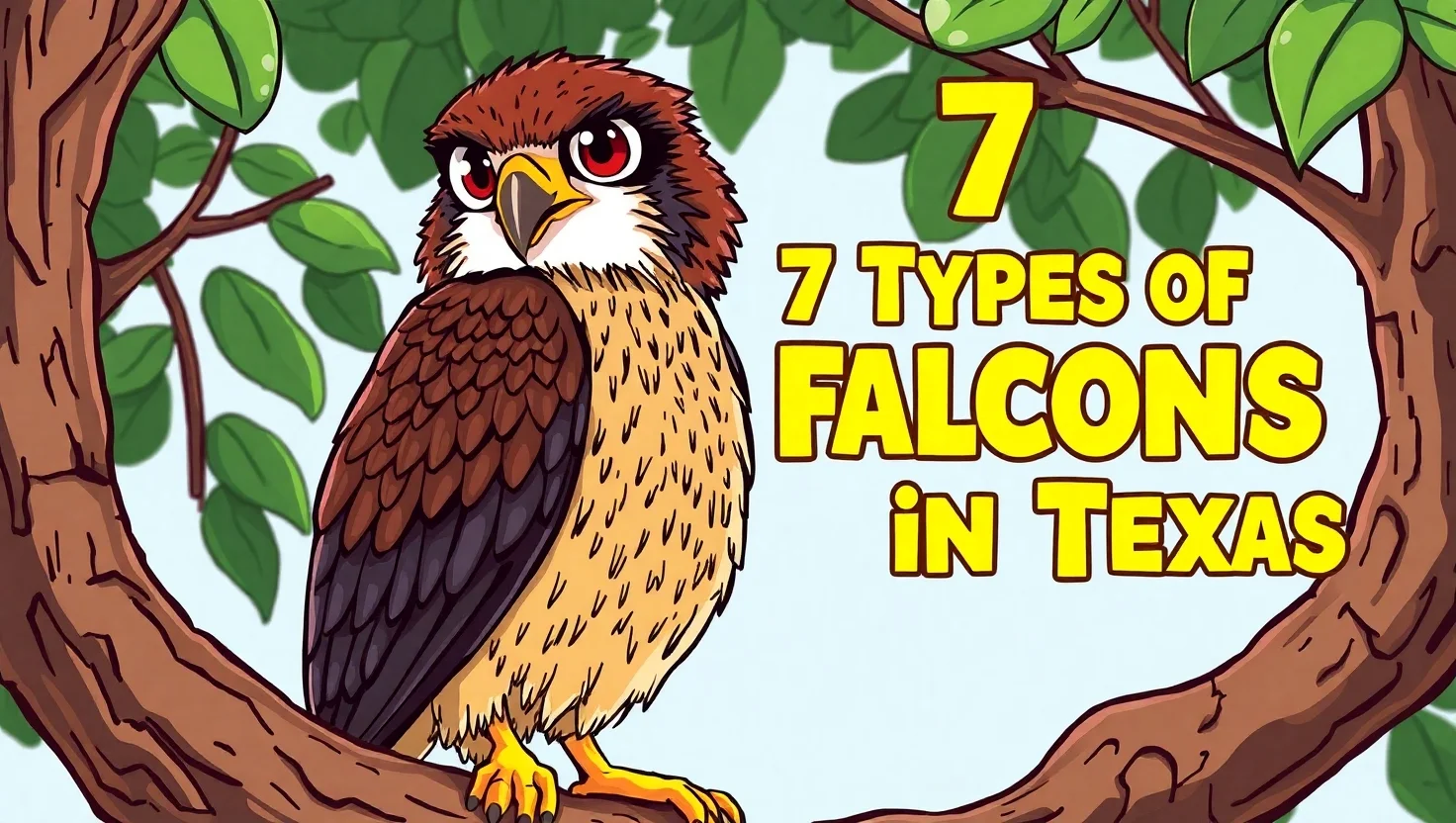 7 Types of Falcons in Texas - Best Spots and Tips!