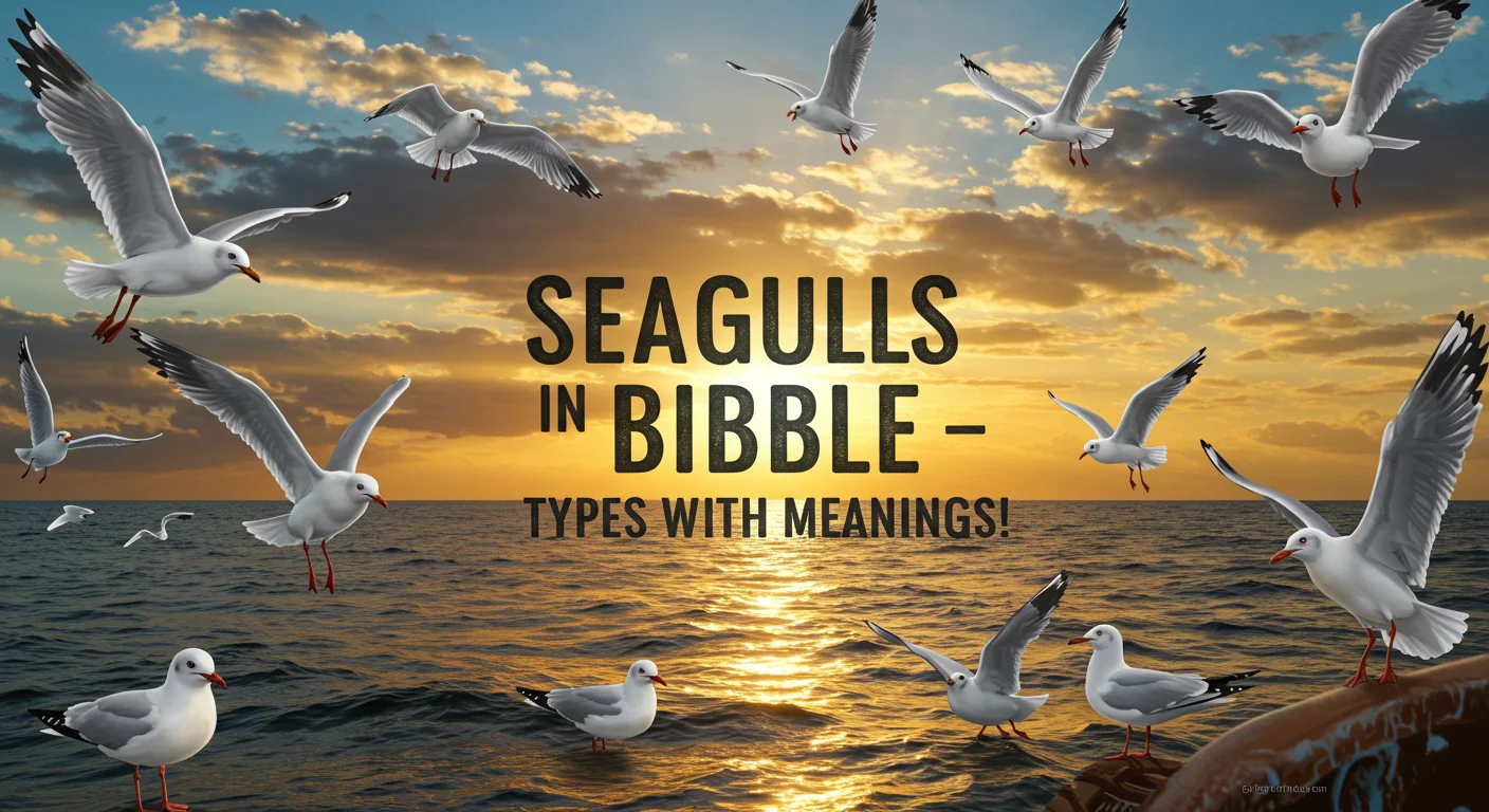 Seagull Symbolism in Bibble - Types With Meanings!