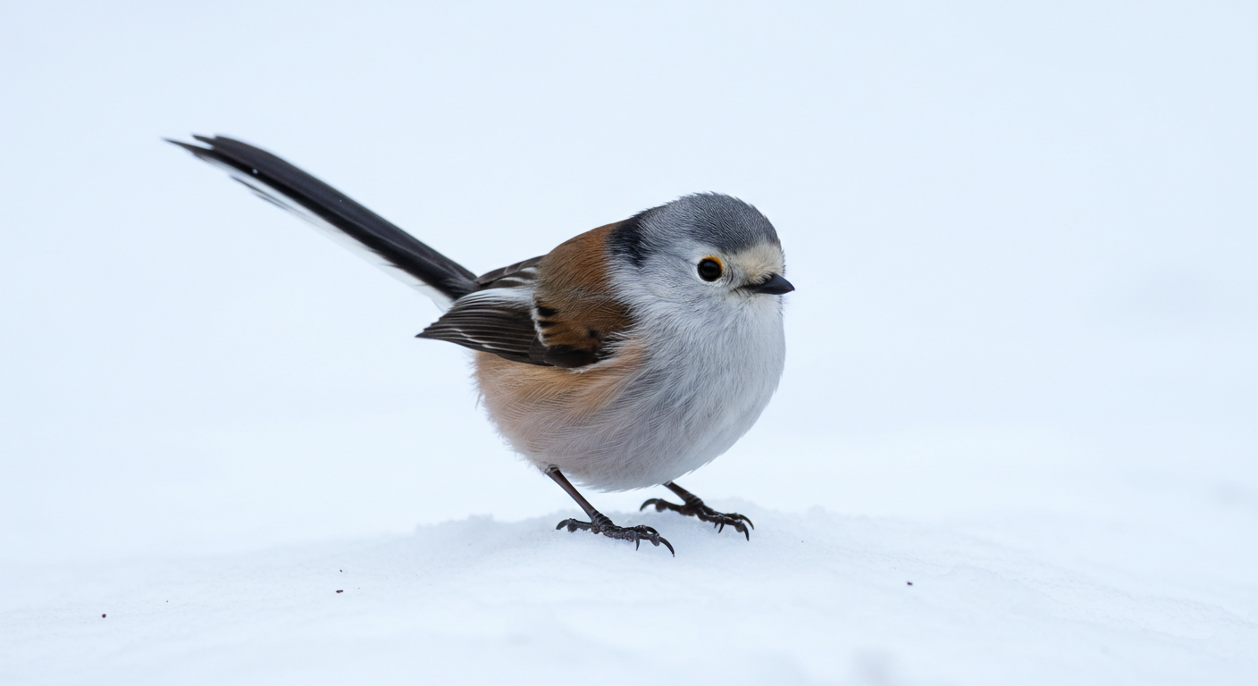 Shima Enaga Bird - The Fluffy Cotton Ball of Hokkaido!