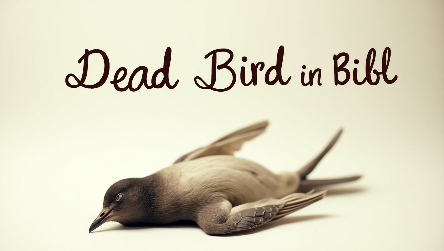 Biblical Meaning of Dead Birds - Spiritual & Prophetic Sign!