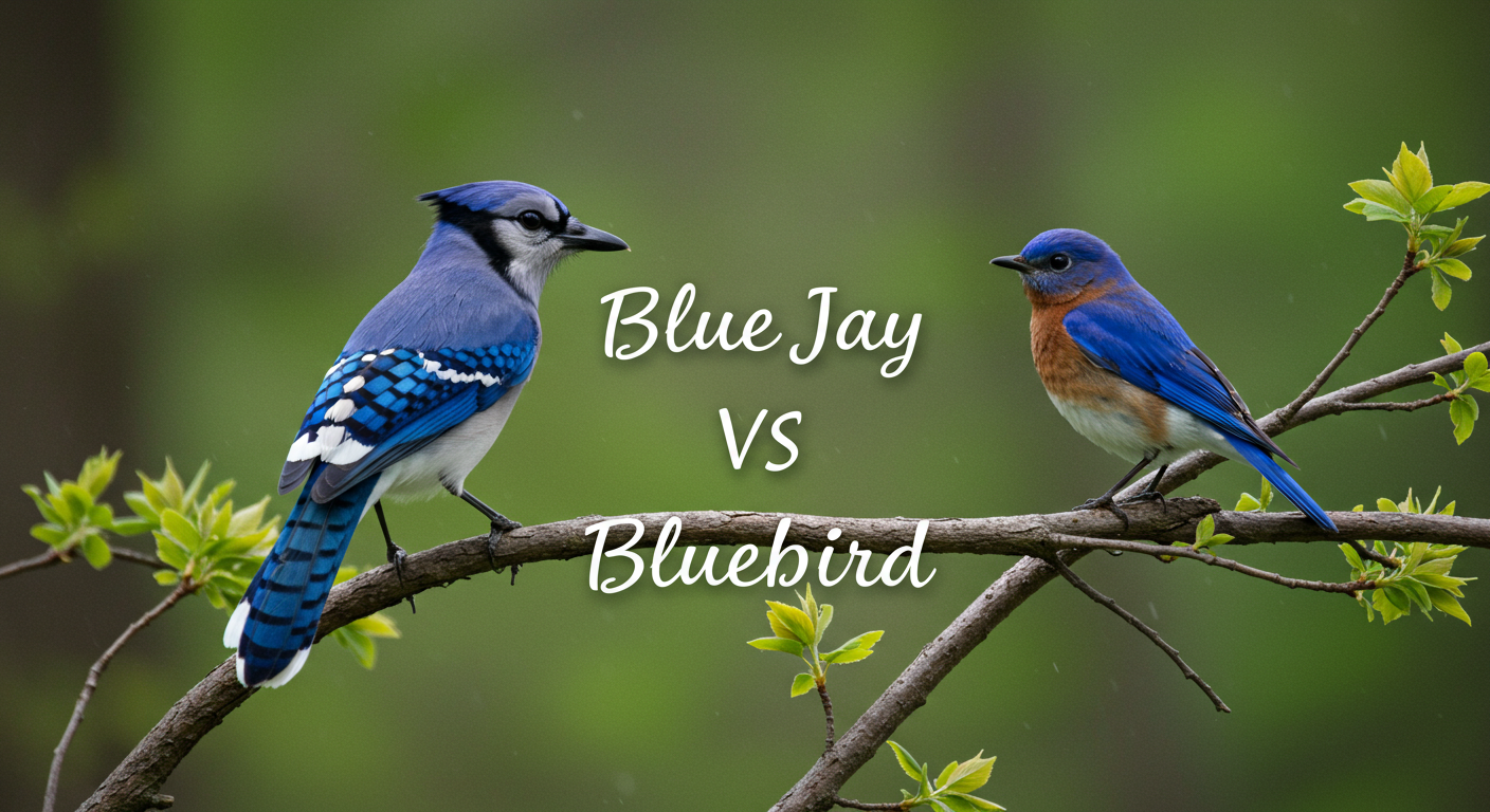 Blue Jay Vs Bluebird - Key Differences Explained!