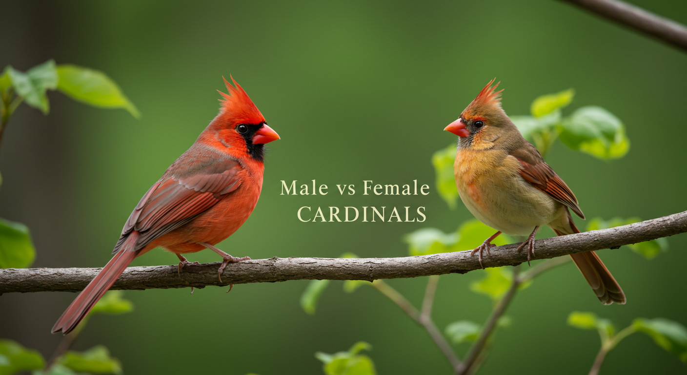 Male vs Female Cardinals - 5 Key Differences Explained!
